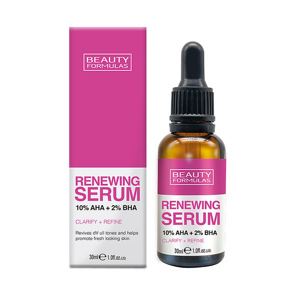 BEAUTY FORMULAS RENEWING SERUM AHA+BHA 30MLSlique Beauty Limited"Your ...