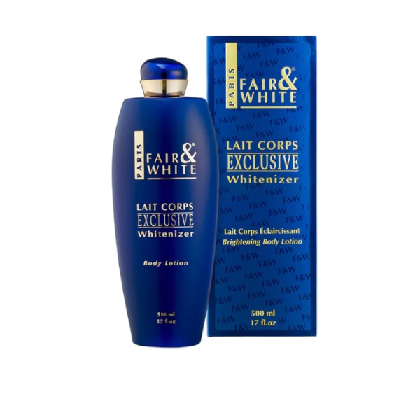 FAIR & WHITE EXCLUSIVE WHITENIZER BODY LOTION 500ML – Slique Beauty Limited