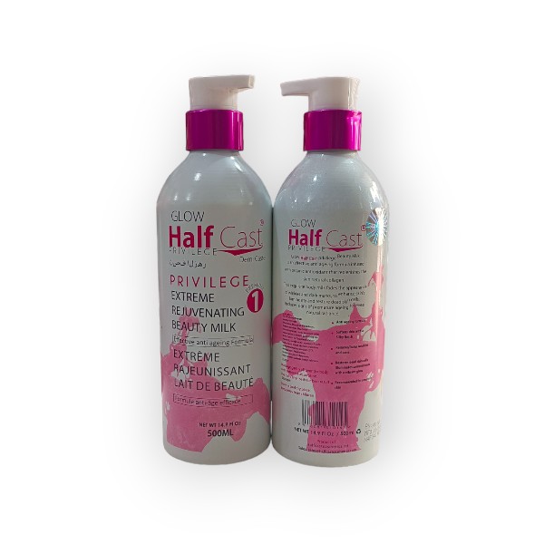 GLOW HALF CAST PRIVILEGE EXTREME REJUVENATING BEAUTY MILK 500ML ...