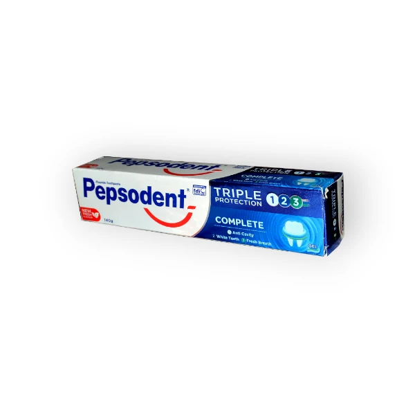 PEPSODENT TRIPLE PROTECTION FLUORIDE TOOTHPASTE 130GSlique Beauty ...