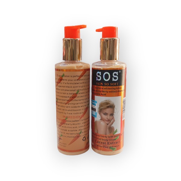 SOS SKIN SO SOFT CARROT EXTRACT LOTIONSlique Beauty LimitedYour One ...
