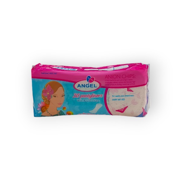 ANGEL PANTY LINER WITH ANION CHIPS-30 – Slique Beauty Limited