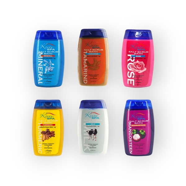KUU SPA SALT SCRUB – 450ML – Slique Beauty Limited