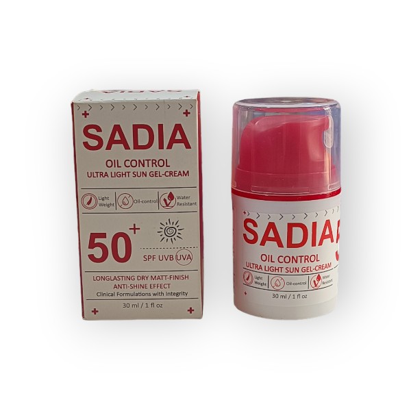 Sadia Oil Control Ultra Light Sun Gel Cream 3oml – Slique Beauty Limited