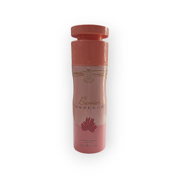 SMART WORLD PERFUMED BODY SPRAY 200ML – BERRIES WEEKEND – Slique Beauty ...