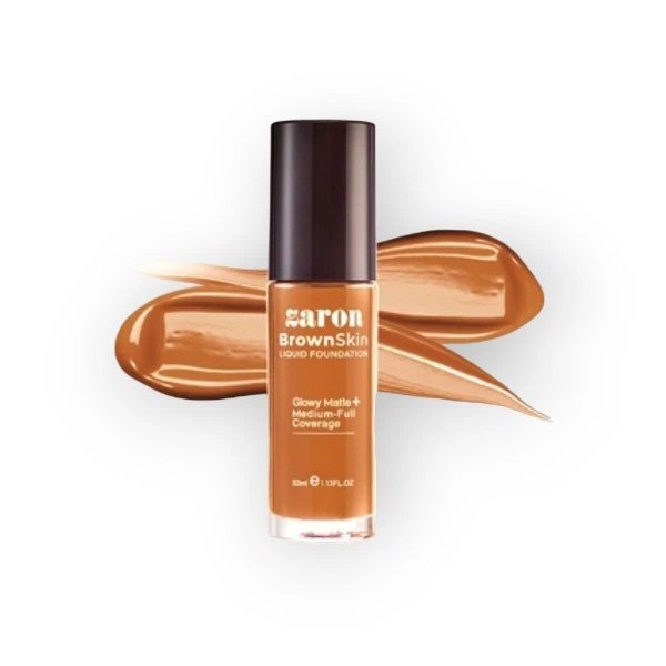 ZARON BROWNSKIN LIQUID FOUNDATION - 32ML - Slique Beauty Limited