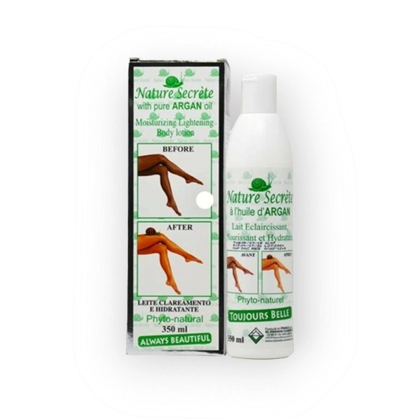 NATURE SECRETE LIGHTENING LOTION WITH ARGAN OIL 350ML – Slique Beauty ...