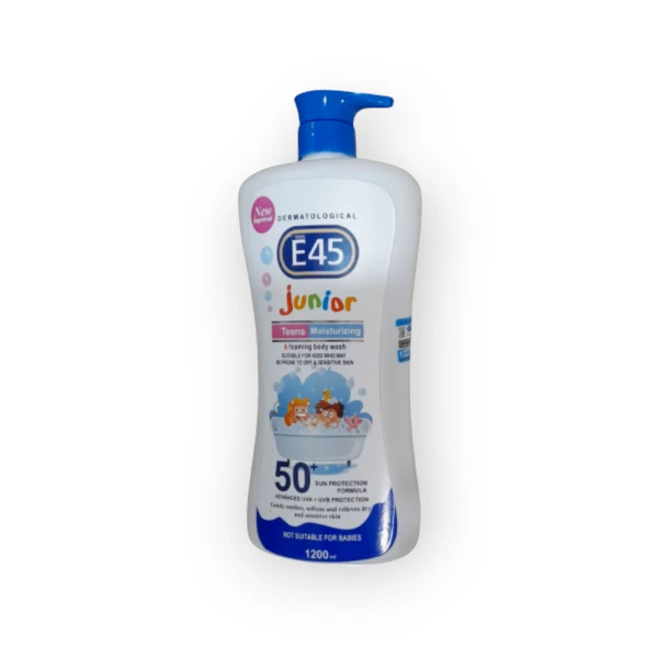 E45 JUNIOR TEENS MOISTURIZING & FOAMING BODY WASH 1200ML – Slique ...