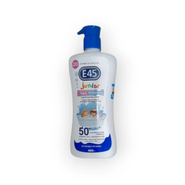 E45 JUNIOR TEENS MOISTURIZING & GLOWING BODY LOTION 400ML – Slique ...