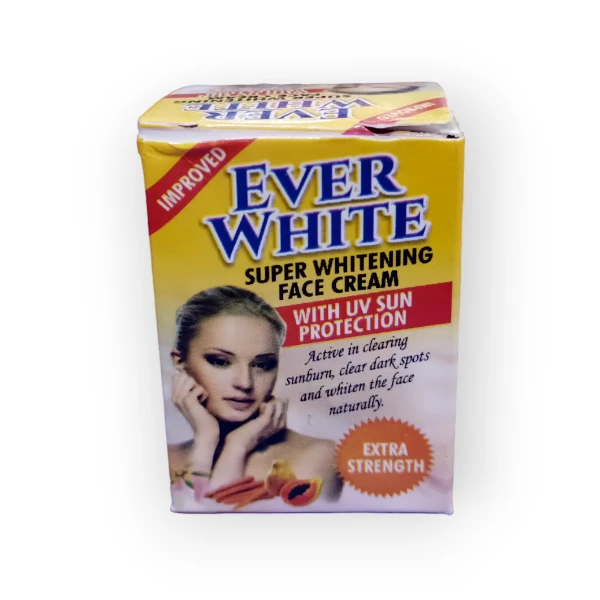 EVER WHITE SUPER WHITENING FACE CREAM – Slique Beauty Limited