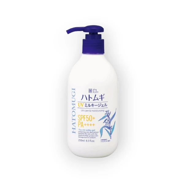 HATOMUGI SPF 50+ UV CARE & MOISTURIZING GEL 250ML – Slique Beauty Limited