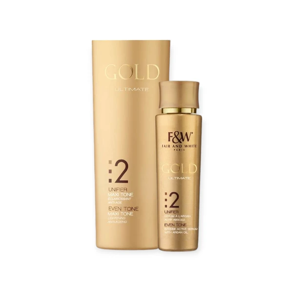 FAIR & WHITE GOLD EVEN TONE 2 SERUM 30ML – Slique Beauty Limited