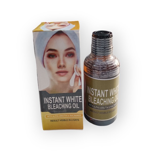 INSTANT WHITE BLEACHING OIL 50ML – Slique Beauty Limited