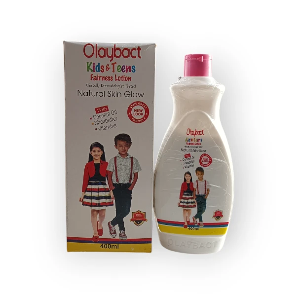 OLAYBACT KIDS & TEENS FAIRNESS LOTION 400ML – Slique Beauty Limited