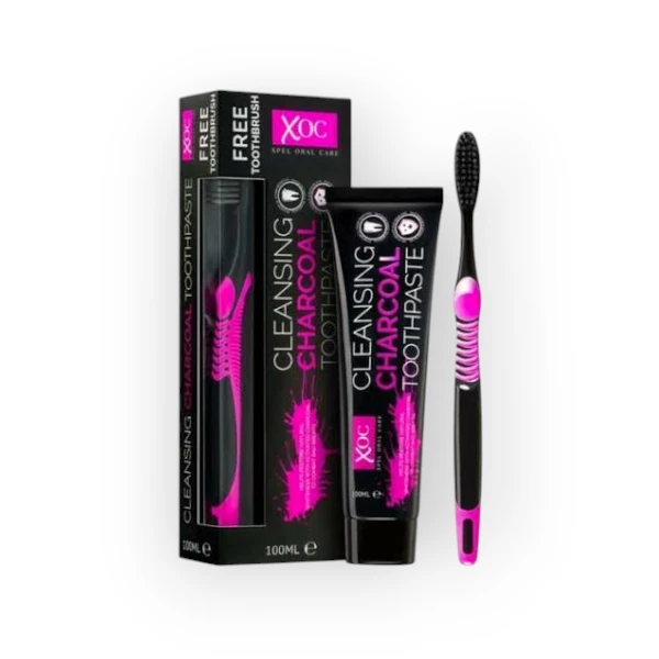 XOC CHARCOAL TOOTHPASTE 100ML - Slique Beauty Limited