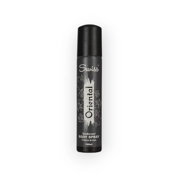 SWISS DEODORANT BODY SPRAY 100ML – ORIENTAL – Slique Beauty Limited