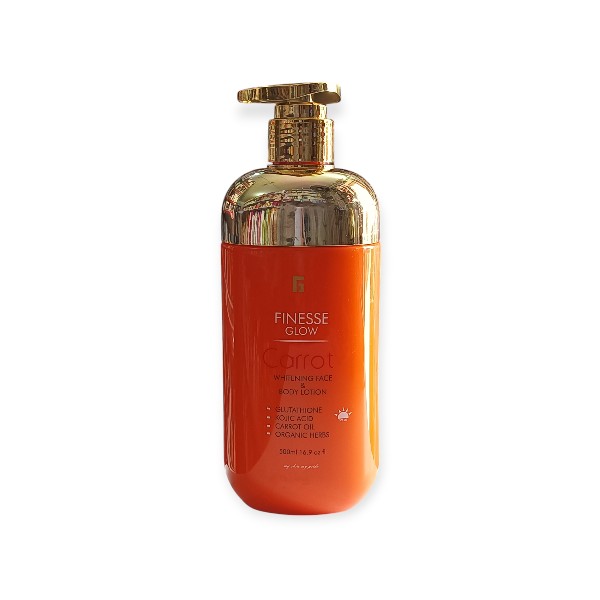 FINESSE GLOW BODY LOTION 500ML – CARROT – Slique Beauty Limited