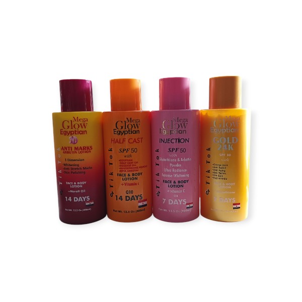 MEGA GLOW EGYPTIAN LOTION 400ML – Slique Beauty Limited