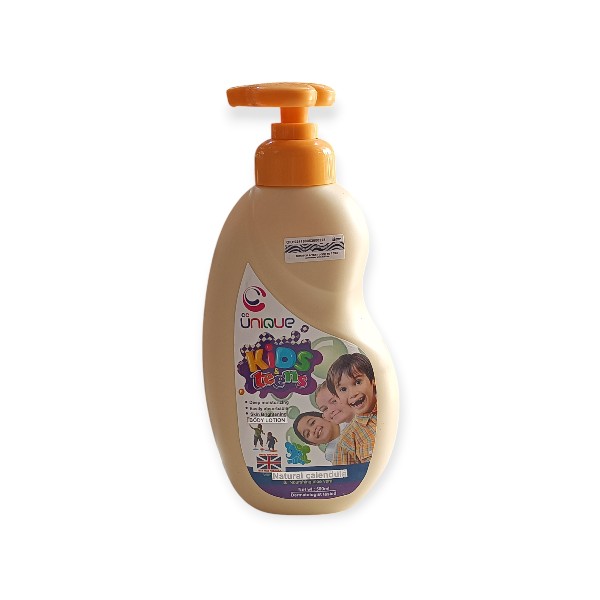 UNIQUE KIDS & TEENS BODY LOTION 500ML – NATURAL CALENDULA – Slique Beauty Limited