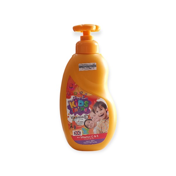 UNIQUE KIDS & TEENS BODY LOTION 500ML – VITAMIN C & E – Slique Beauty Limited