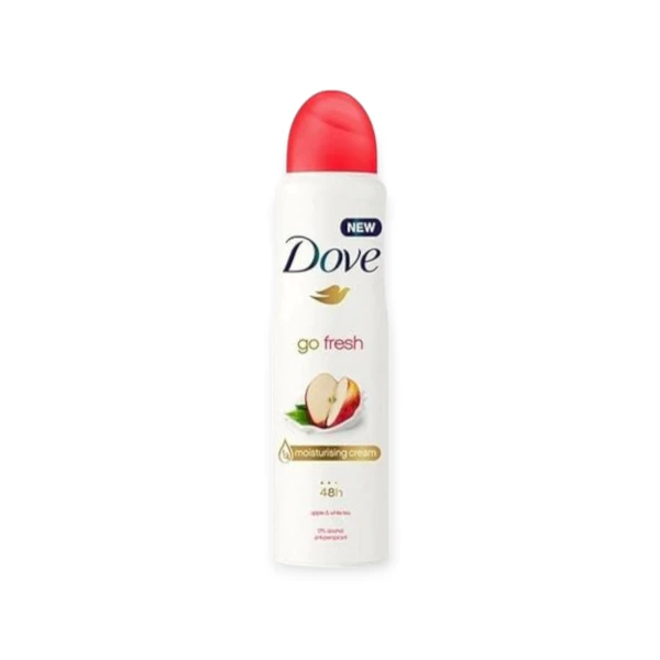 DOVE GO FRESH ANTI-PERSPIRANT SPRAY 250ML – APPLE & WHITE TEA SCENT ...