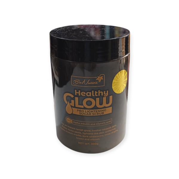BIO NATURE HEALTHY GLOW PRO LIGHTENING SUGAR SCRUB 300G – Slique Beauty ...