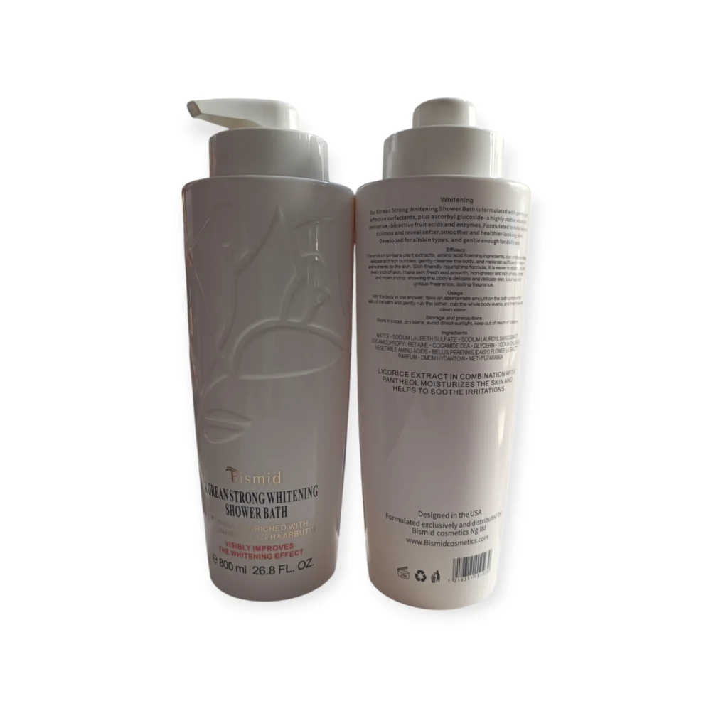 BISMID KOREAN WHITENING SHOWER BATH 800ML – Slique Beauty Limited
