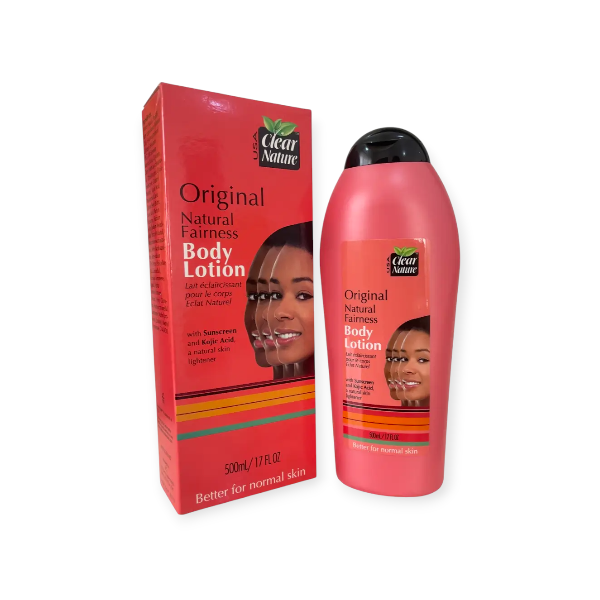 CLEAR NATURE NATURAL FAIRNESS BODY LOTION 500ML – Slique Beauty Limited