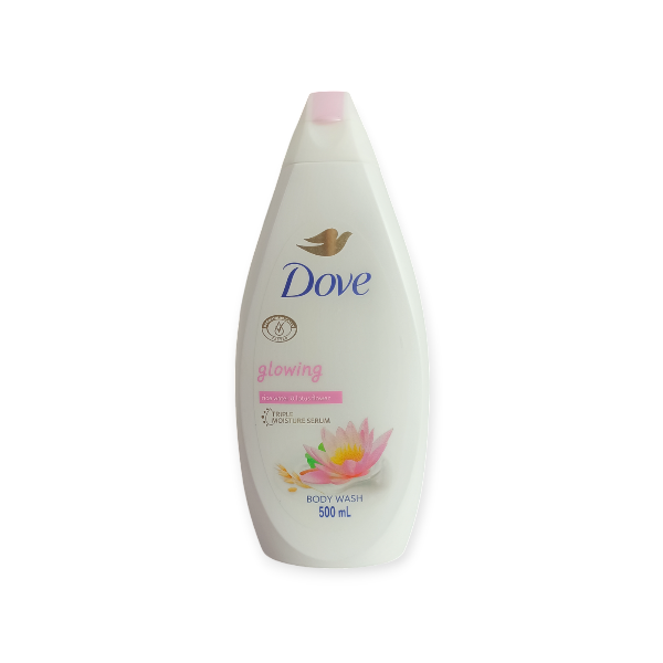 DOVE GLOWING BODY WASH 500ML – RICE WATER & LOTUS FLOWER – Slique ...